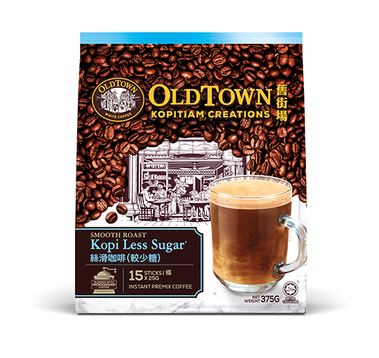 Smooth Roast Kopi Less Sugar | OldTown MY